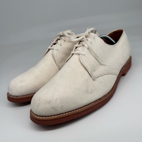 Allen Edmonds | Shoes | Allen Edmonds Mens 2d Nomad White Suede Oxford ...